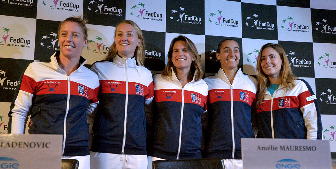 Gallery: gearing up for the Fed Cup final | Tennismash